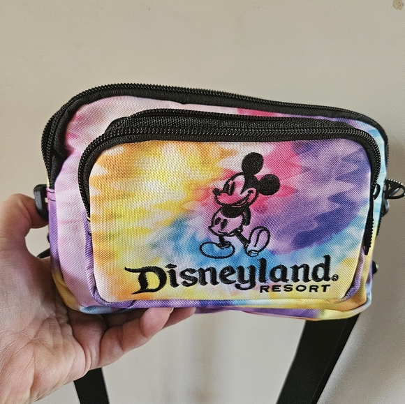 Disney | Bags | Disneyland Resort Crossbody Fanny Pack Rainbow Bag ...